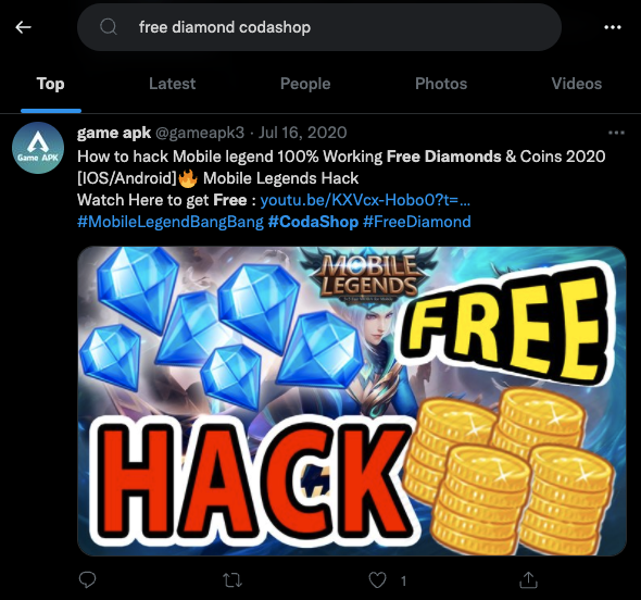 Codashop အမည်ခံ website အတုတွေကို သတိထားပါ! – Coda Payments Myanmar